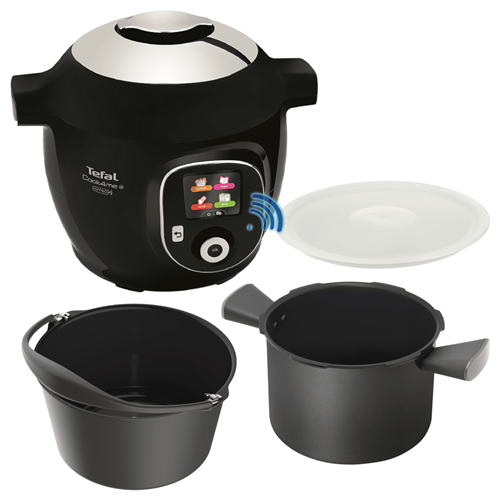 Akční set elektrický hrnec Tefal Cook4me+ Connect a příslušenství ...