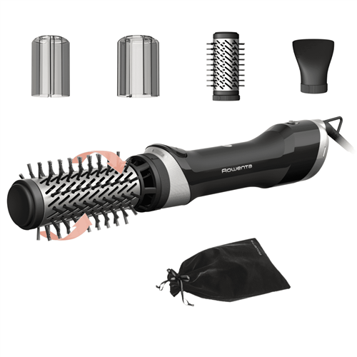 Rotační kulmofén Rowenta Brush Activ UB9530F0 Stříbrný/Černý ...