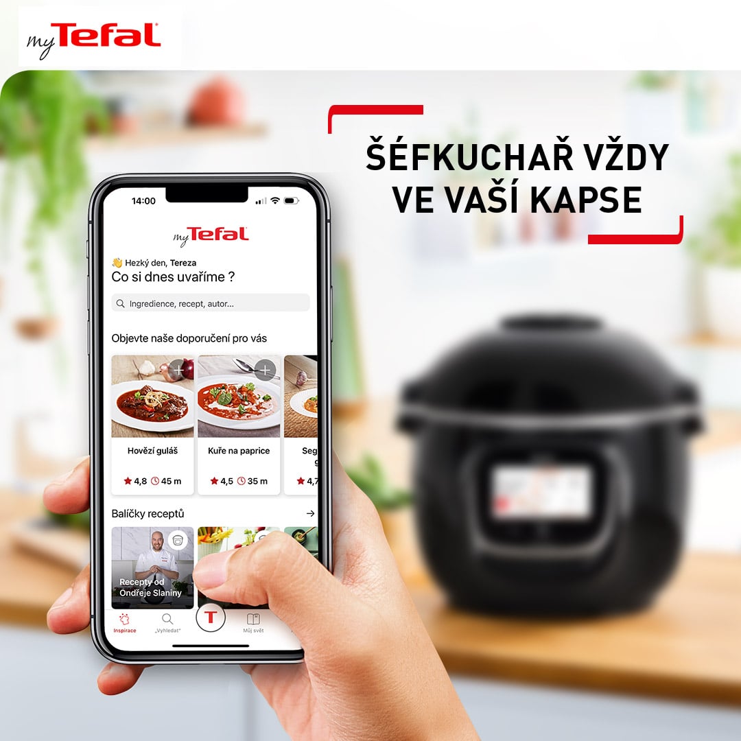Multifunkční elektrický hrnec Tefal Cook4me+ CY851130 - Home & Cook ...