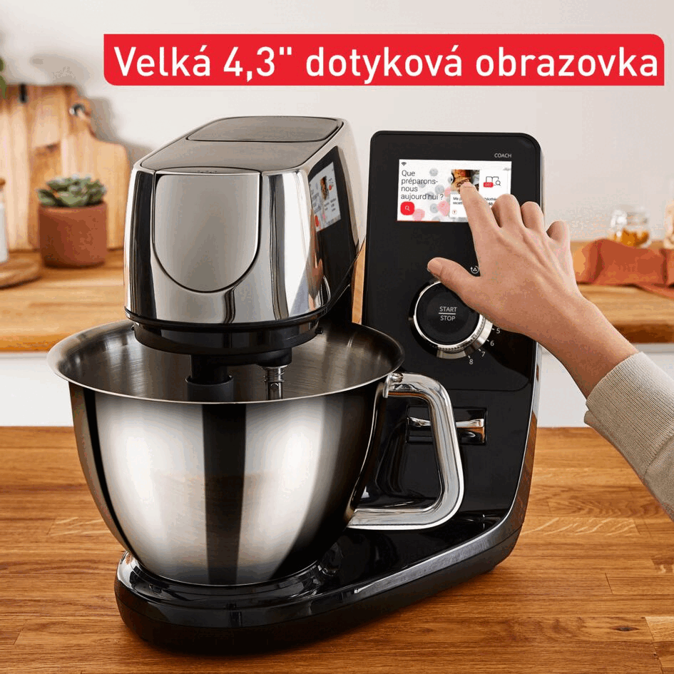 Multifunkční kuchyňský robot s digitální obrazovkou Tefal i-Coach Touch ...